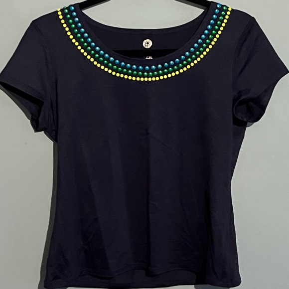 Ruby Rd. | Tops | Selling Ruby Red Women Blouse Size Pm Color Navy Blue ...